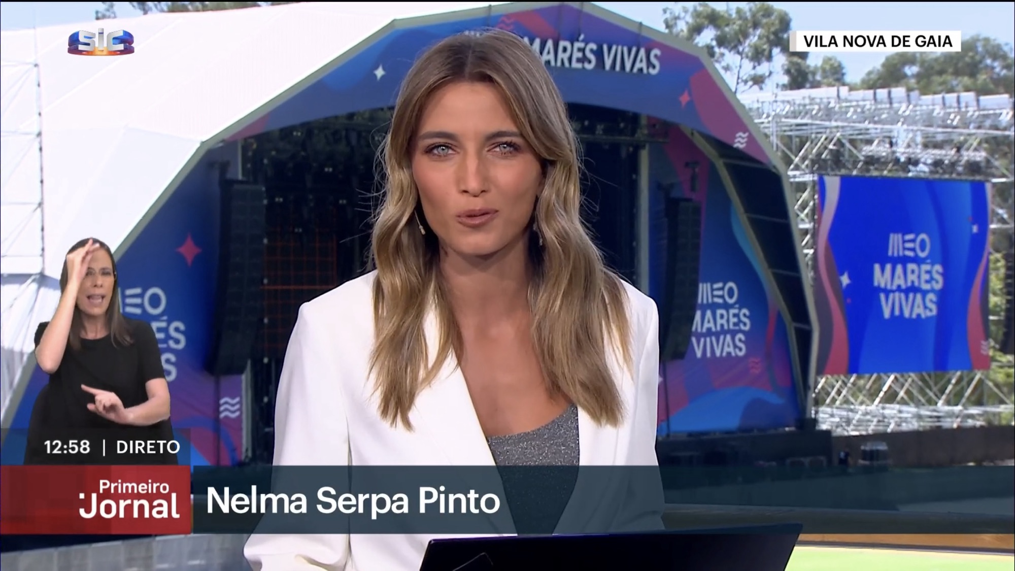 Nelma Serpa Pinto estreia-se à frente do Primeiro Jornal